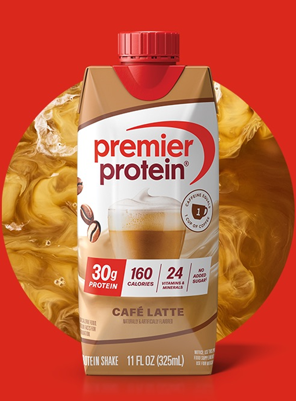 Premier Protein 30g Café Latte High Protein Shake